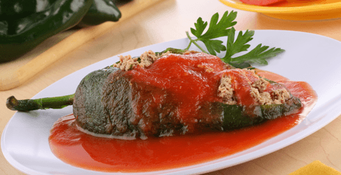 salsa para chiles rellenos